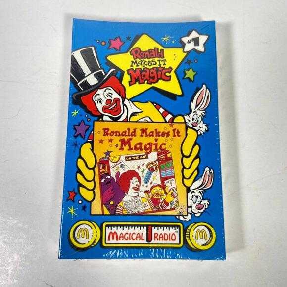 McDonald's | Media | Mcdonalds Ronald Makes It Magic Cassette | Poshmark